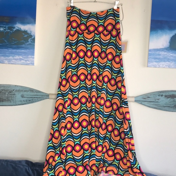 LuLaRoe | Skirts | Llr Maxi Skirt Nwt | Poshmark